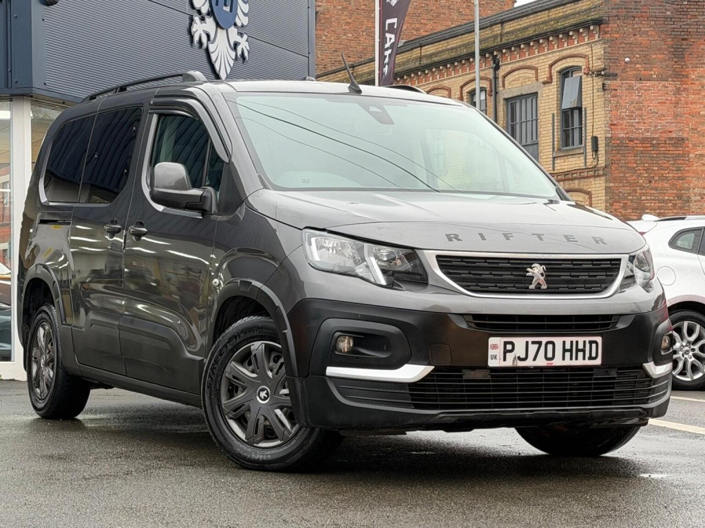 SOLD - Used PEUGEOT RIFTER 2020 Grey in Loughborough, East Midlands | F ...